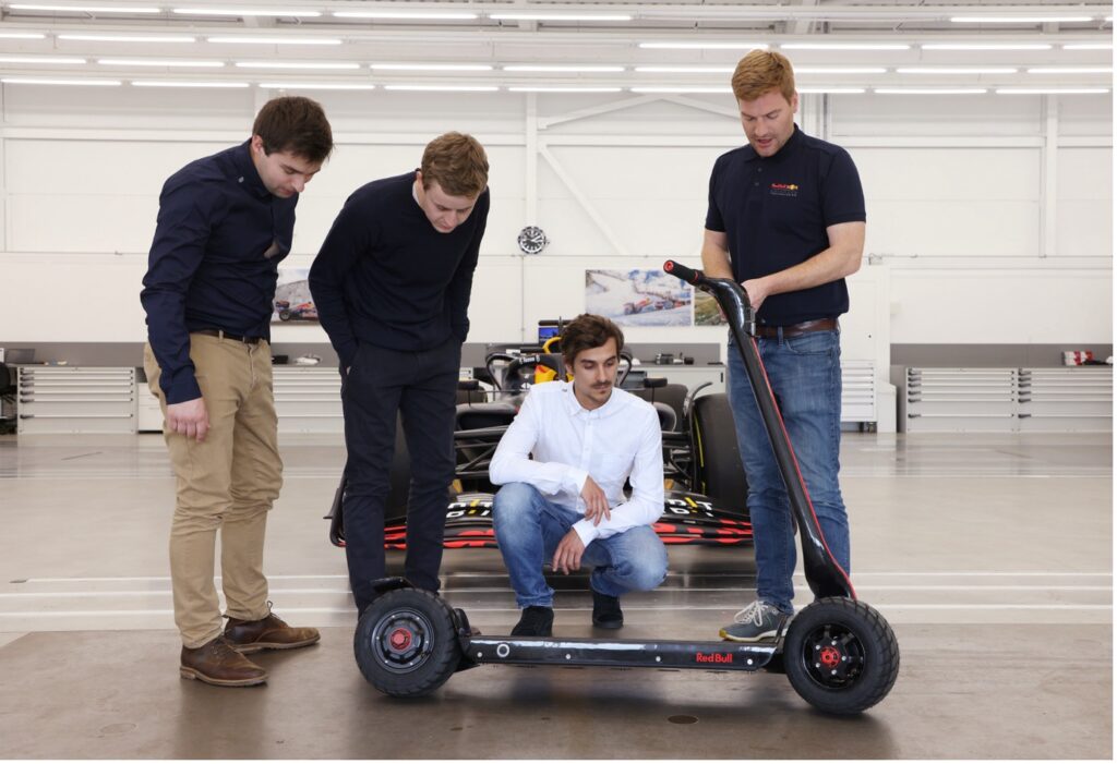 The Game Changing Oracle Red Bull Racing RBS#01 Electric Scooter - Red ...